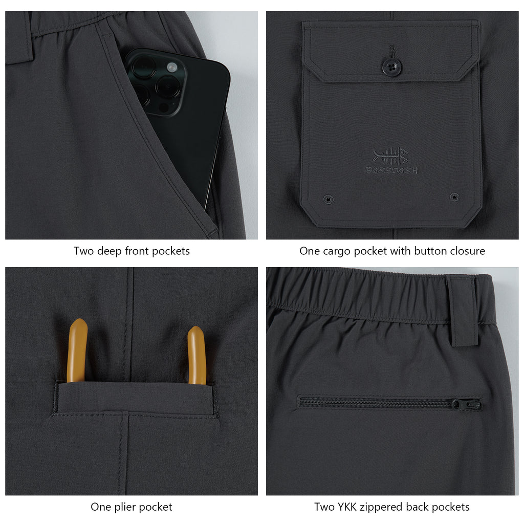 Quick Dry Pants Mens Lightweight | Bassdash Fishing