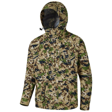Men's Hunter Rain Jacket Breathable Camo Waterproof Hunting Jacket ...