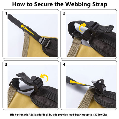 Bassdash Backpack Straps Replacement Adjustable Padded Shoulder Straps ...