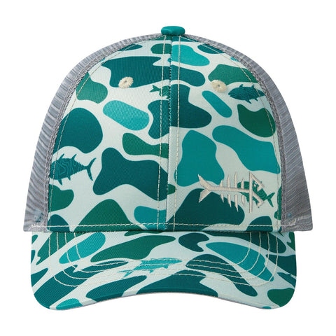Bassdash Altimate Mesh Hat Camo Fishing Hat Fly Fishing Hat