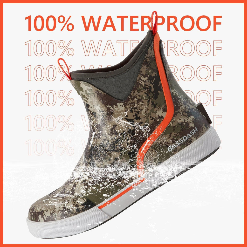 Mens Deck Boots for Fishing Waterproof