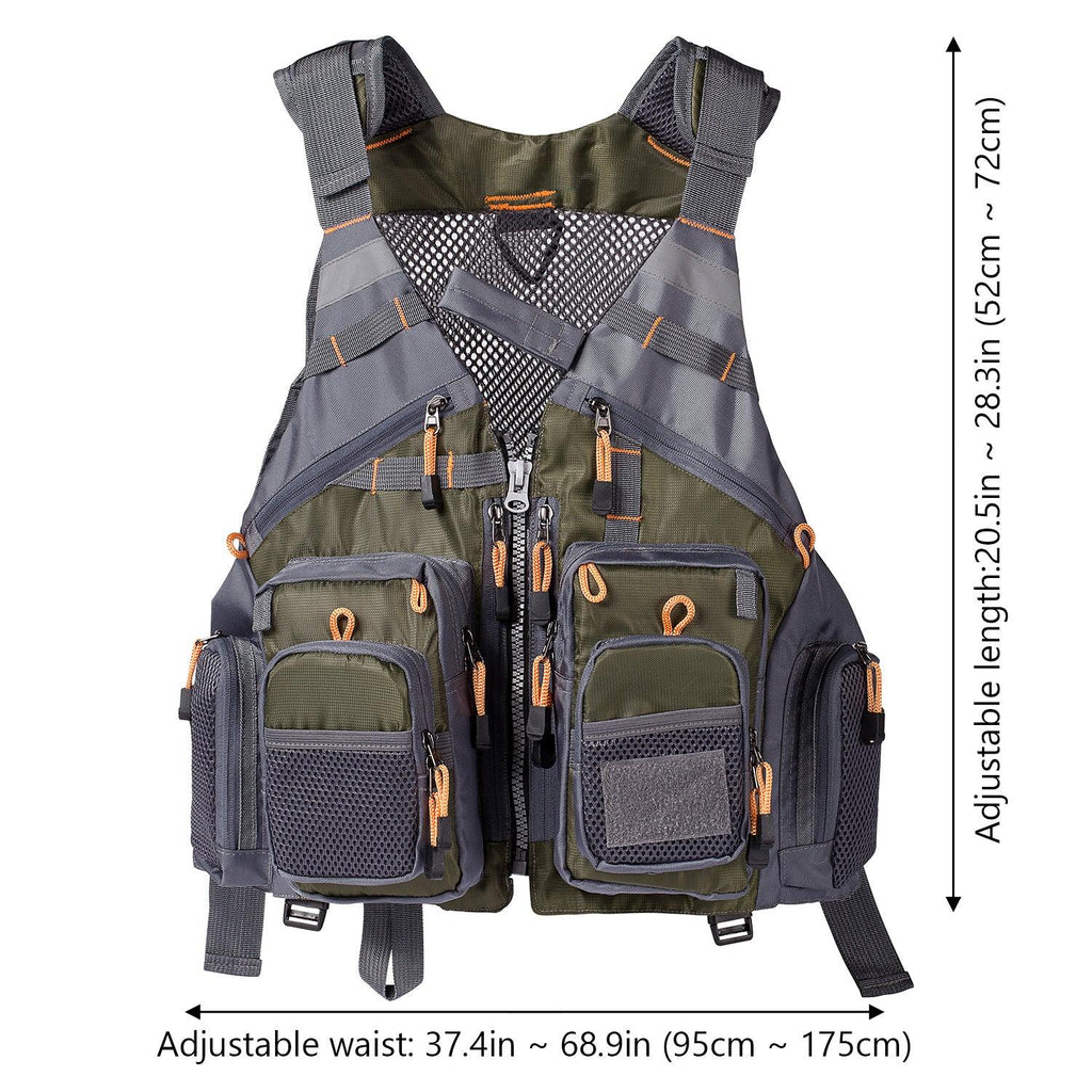 Classic Fishing Vest for Men Women | Bassdash Fishing