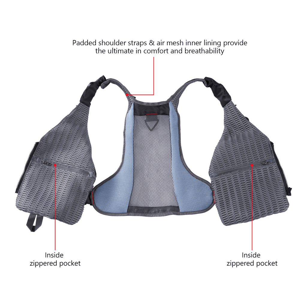 Mens Fly Fishing Vest | Bassdash Fishing