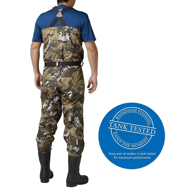 Breathable Camo Waders for Mens Duck Hunting | Bassdash Waders