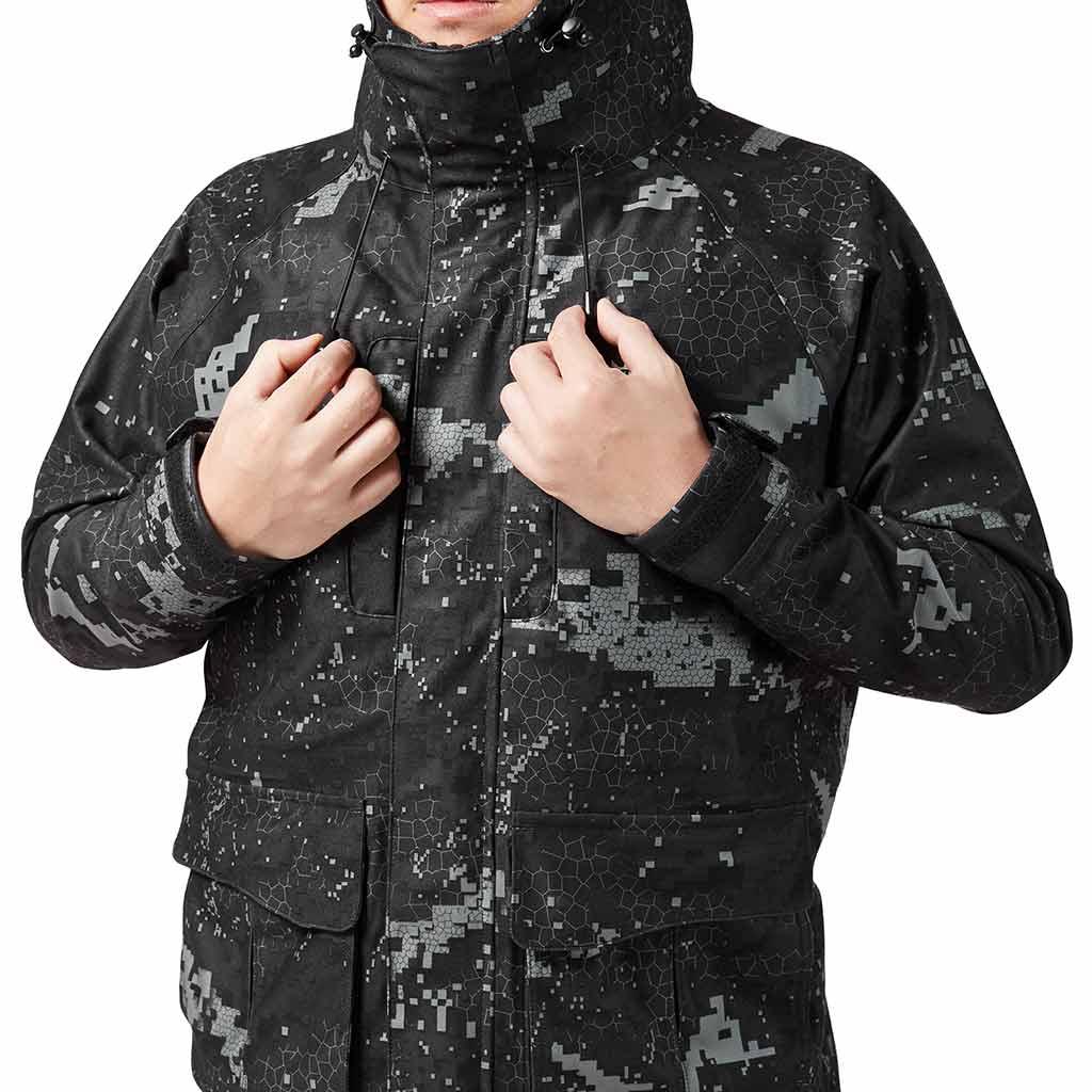 Men's Walker Breathable Camo Waterproof Hunting Jacket | Bassdash Hunting