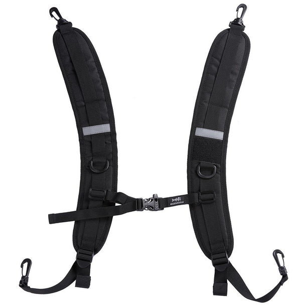 Bassdash Backpack Straps Replacement Adjustable Padded Shoulder Straps ...