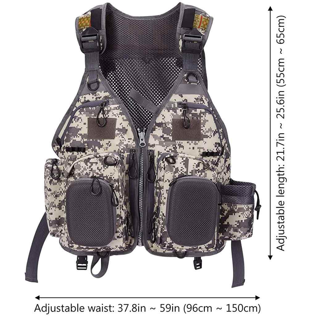Bassdash Fishing Vest With Pocket For Men and Women
