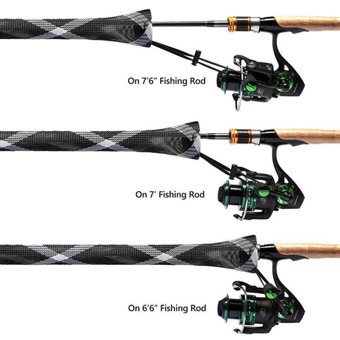 Fishing Rod Sleeves Protective Rod Socks Up to 7-1/2ft – Bassdash