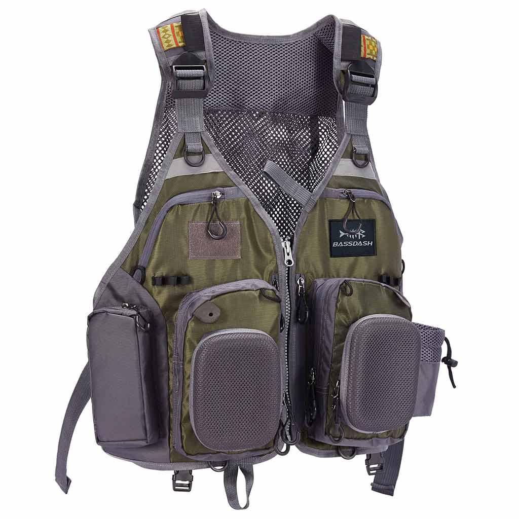 Bassdash Fishing Vest With Pocket For Men and Women